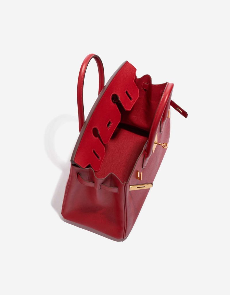 Hermès Birkin 30 Epsom Rouge Casaque | SACLÀB