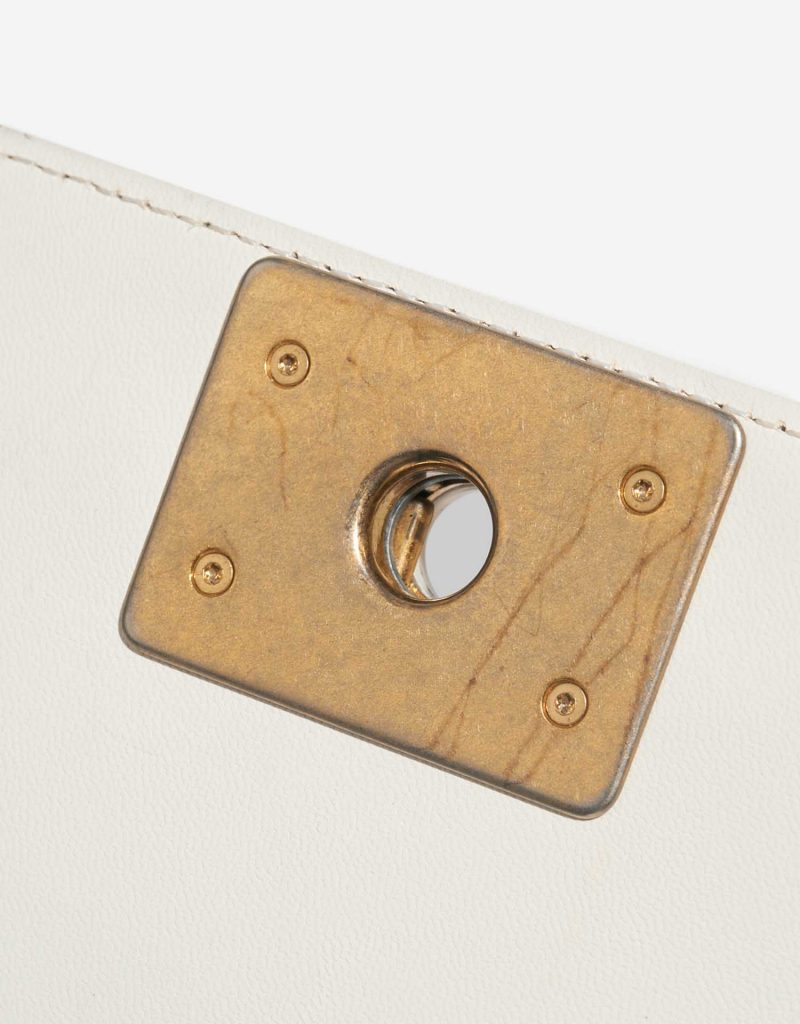 Chanel Boy Small Lamb White / Gold | SACLÀB