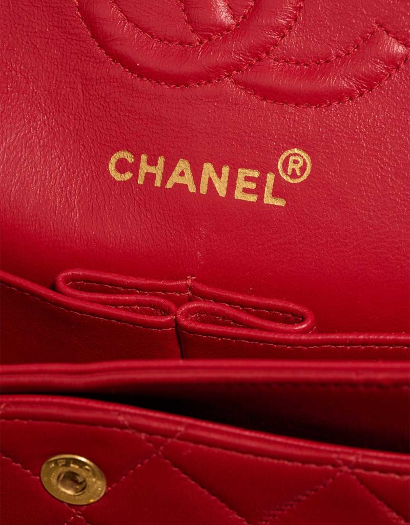 Chanel Timeless Small Lamb Red | SACLÀB
