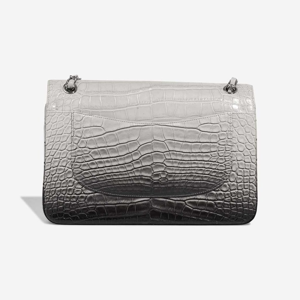 Chanel Timeless Jumbo Crocodile Grey / Ombre | SACLÀB