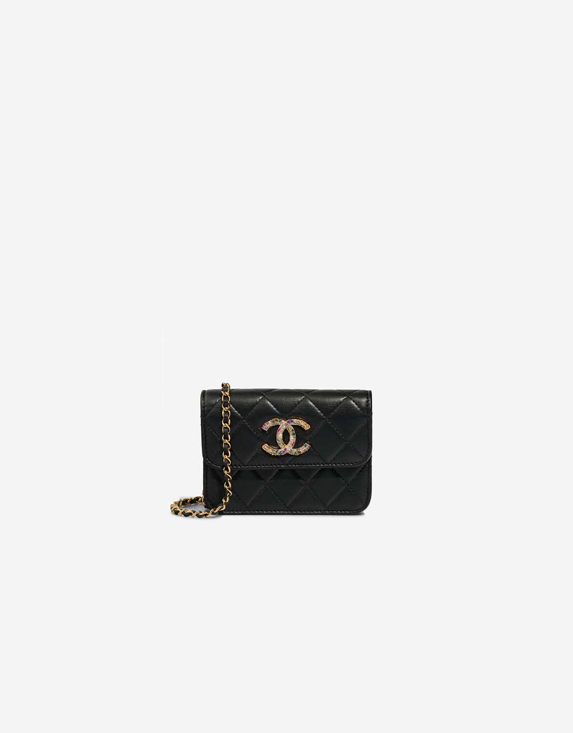 Chanel Timeless Micro Lamb Black | SACLÀB
