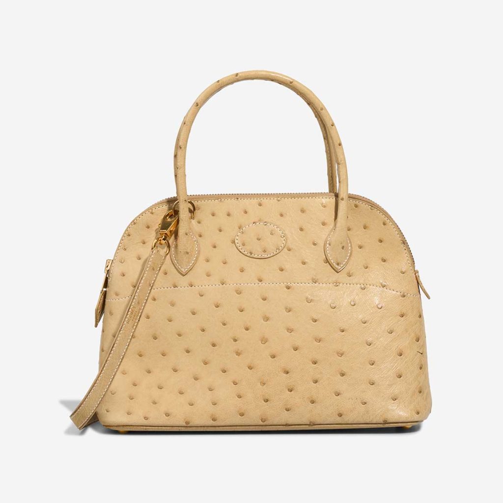 Hermès Bolide 27 Ostrich Poussière | SACLÀB