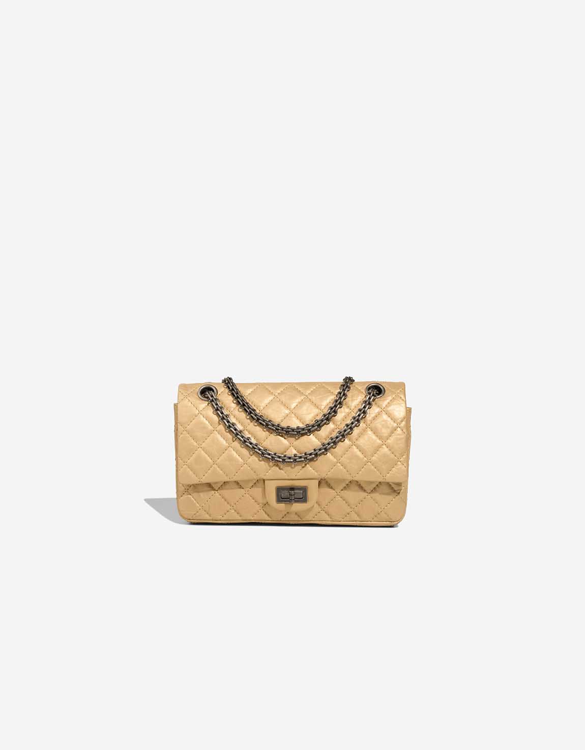 Chanel 2.55 Reissue 224 Aged Calf Gold | SACLÀB