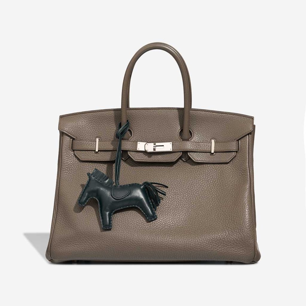 Hermès Rodeo PM Milo Craie / Vert Fizz / Kraft | SACLÀB