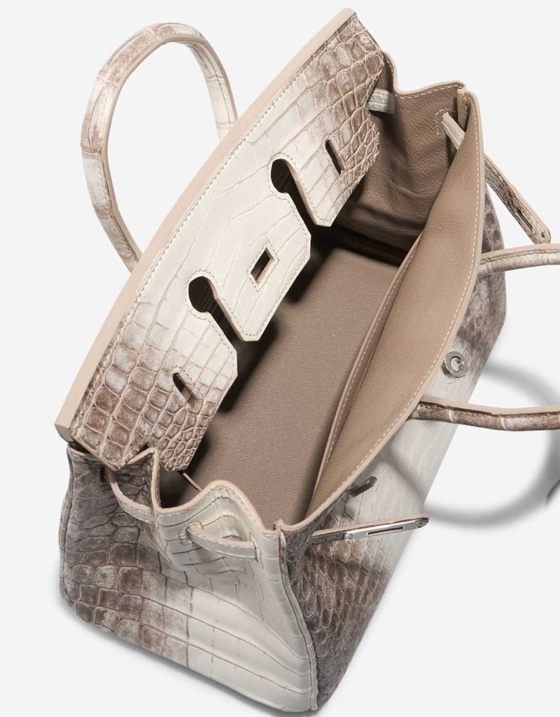 Hermès Birkin 25 Niloticus Crocodile Himalaya | SACLÀB