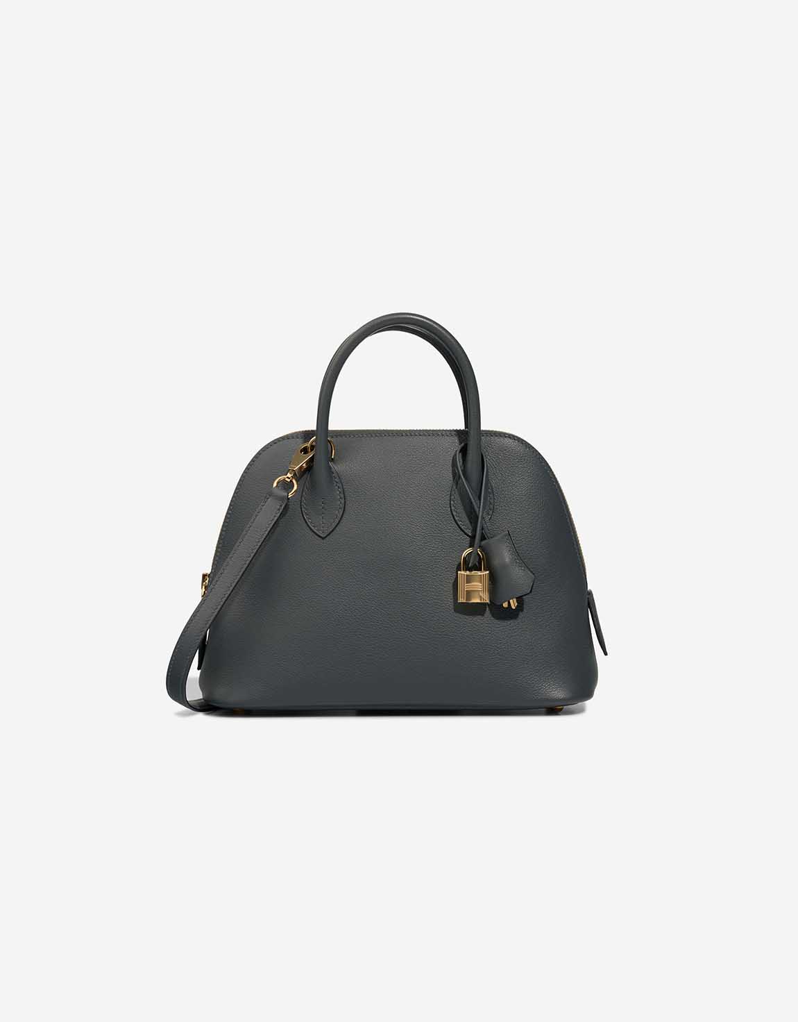 Hermès Bolide Mini Chevre Black | SACLÀB
