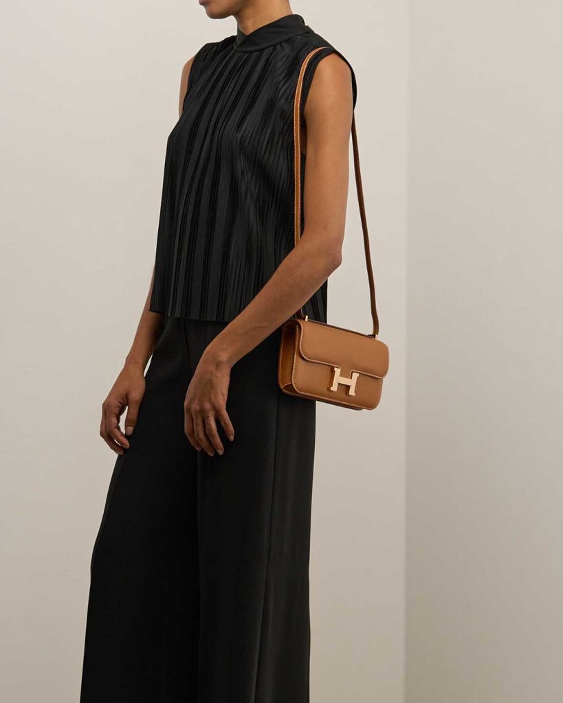 Hermès Constance Elan Epsom Gold | SACLÀB