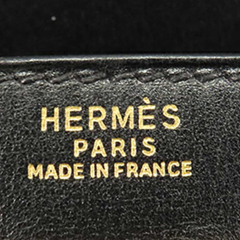 Hermès Kelly 32 Box Black | SACLÀB
