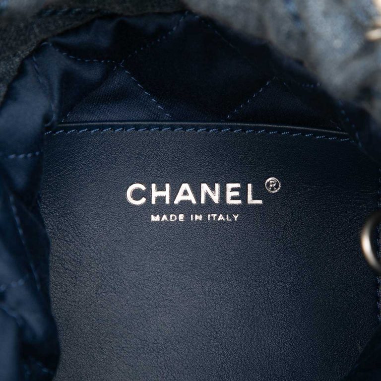 Chanel 22 Mini Denim / Calf Blue | SACLÀB