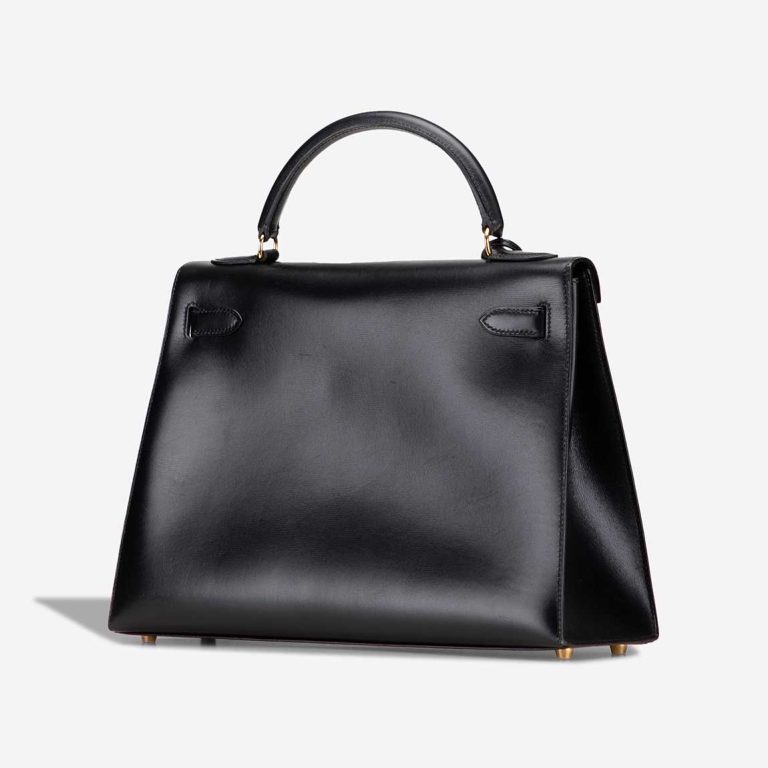 Hermès Kelly 32 Box Black | SACLÀB