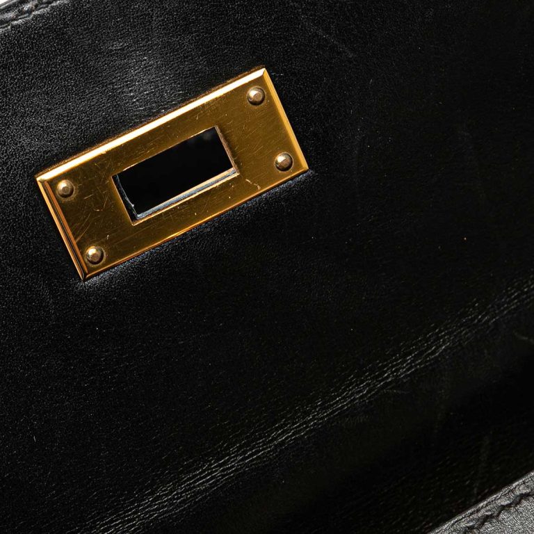 Hermès Kelly 32 Box Black | SACLÀB