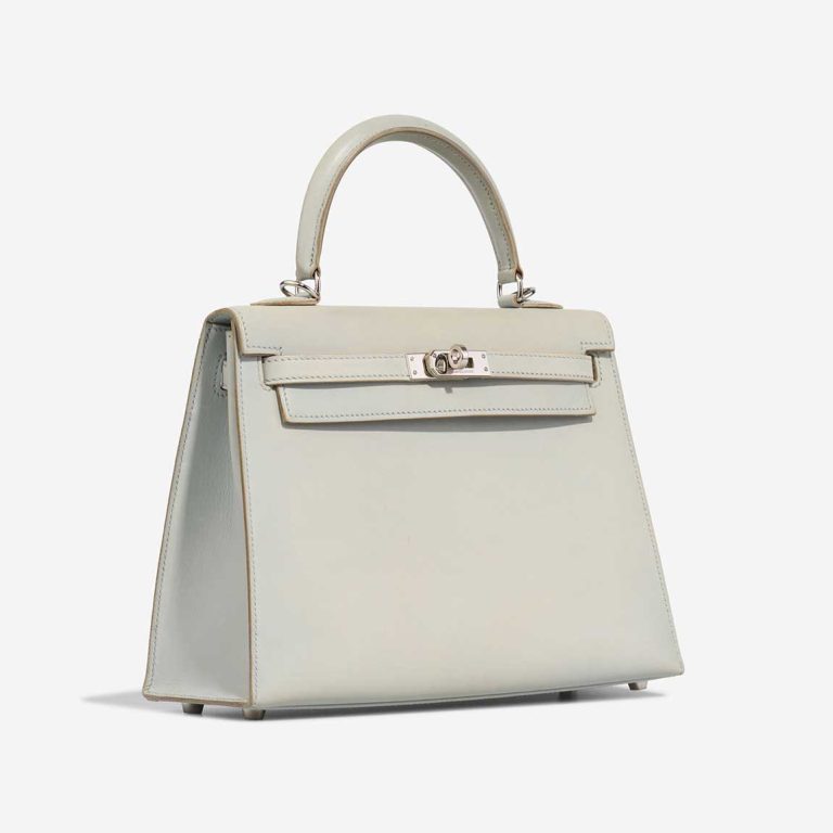 Hermès Kelly 25 Swift Bleu Glacier | SACLÀB