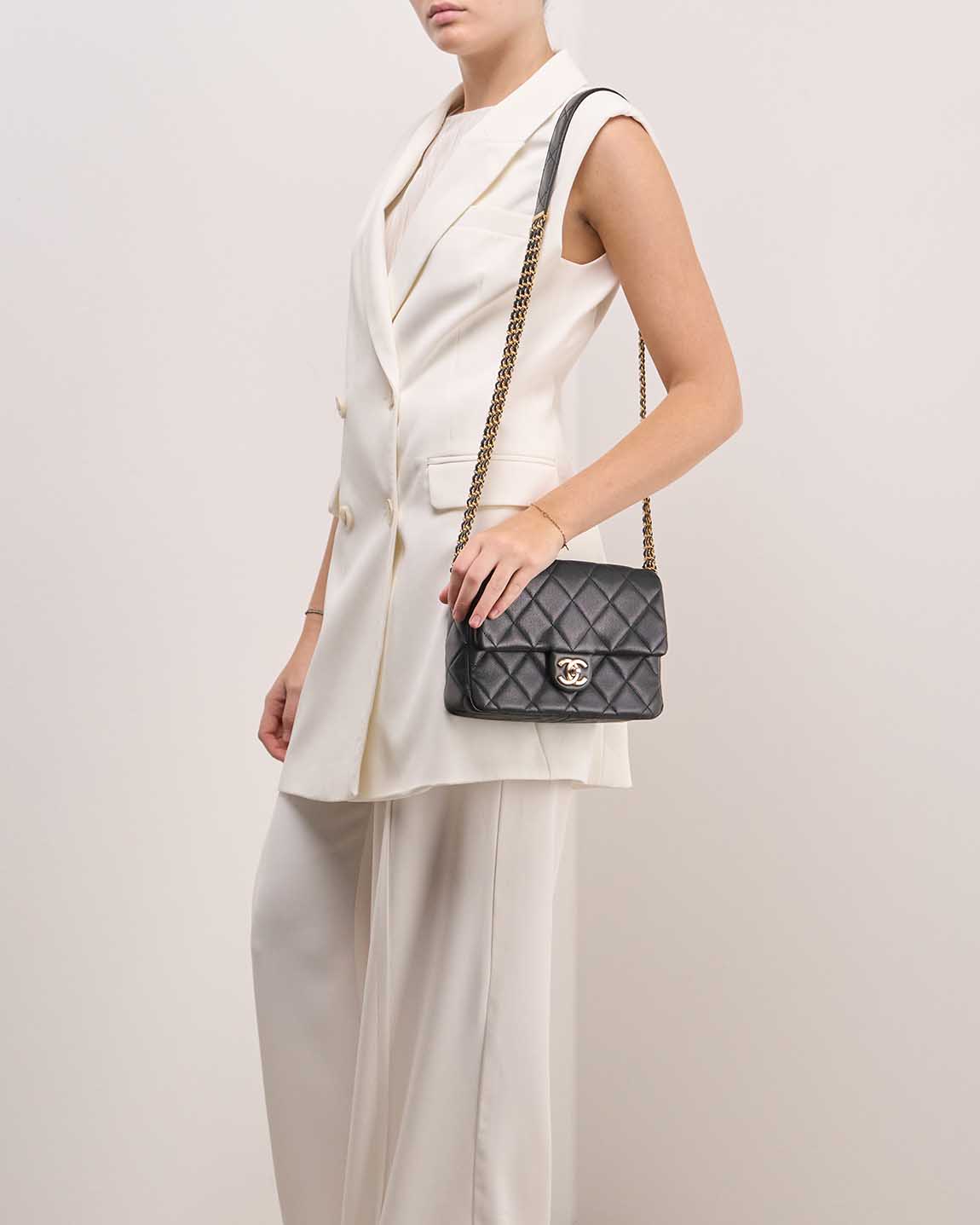 Chanel Timeless Flap Bag Caviar Black | SACLÀB