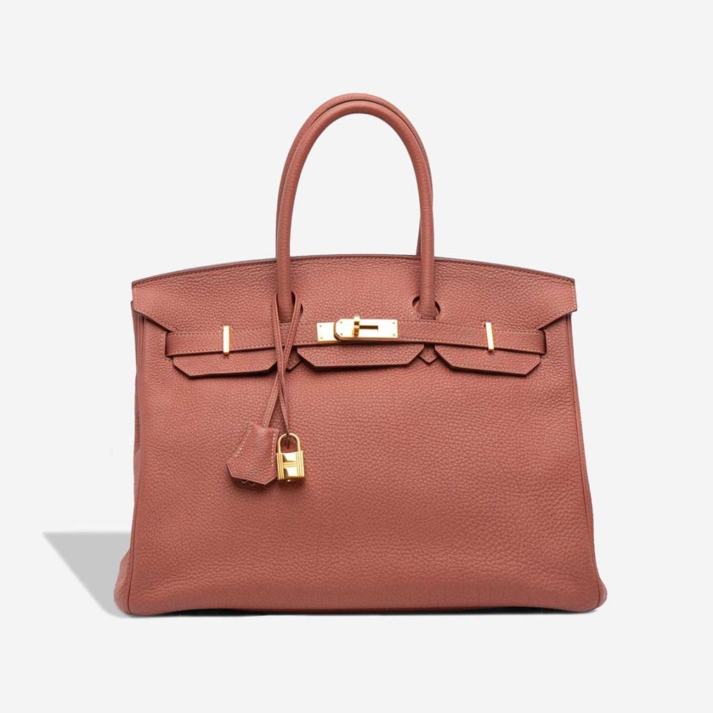 Hermès Birkin 35 Togo Rose Tea | SACLÀB