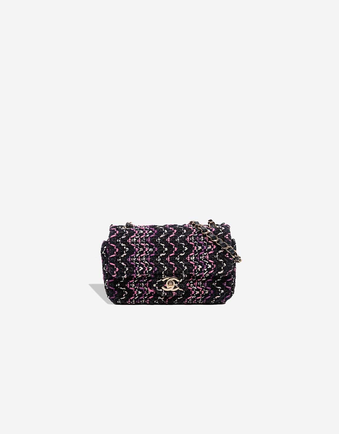 Chanel Timeless Mini Rectangular Tweed Pink / Purple / White / Black ...
