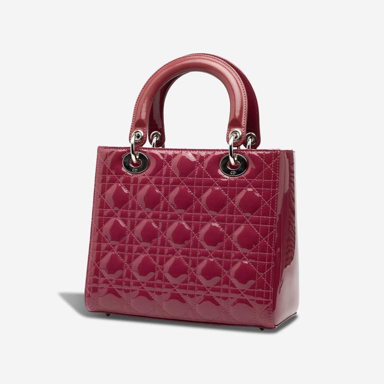 Dior Lady Medium Patent Red | SACLÀB