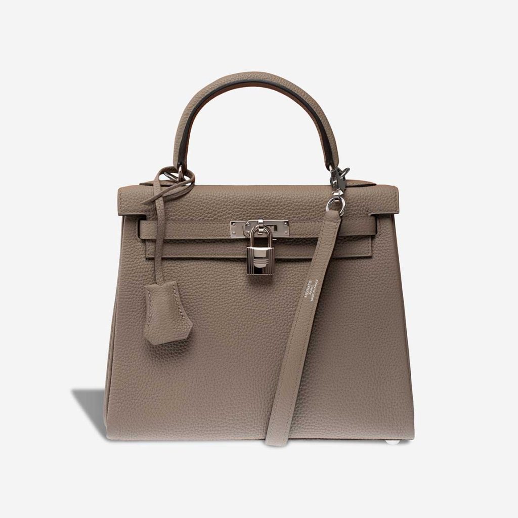 Hermès Kelly 25 Togo Gris Asphalte | SACLÀB