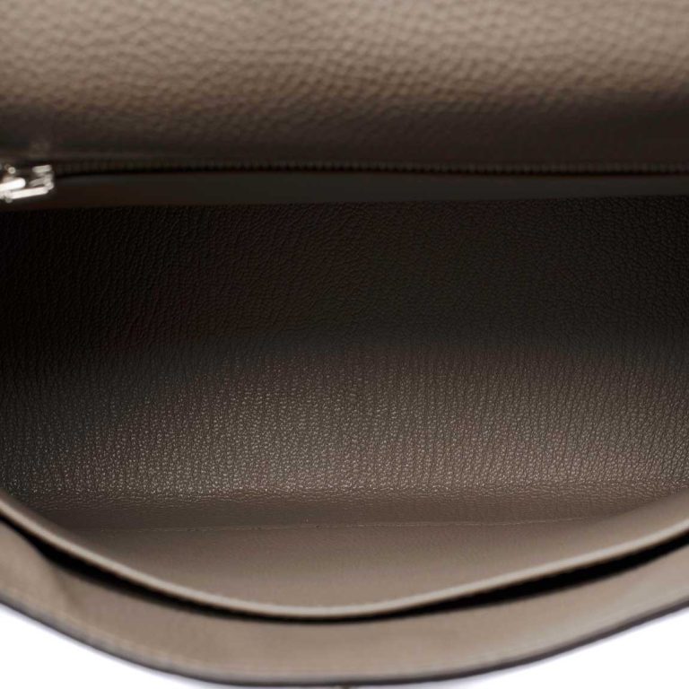 Hermès Kelly 25 Togo Gris Asphalte | SACLÀB