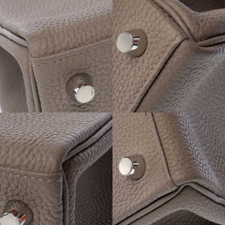 Hermès Kelly 25 Togo Gris Asphalte | SACLÀB