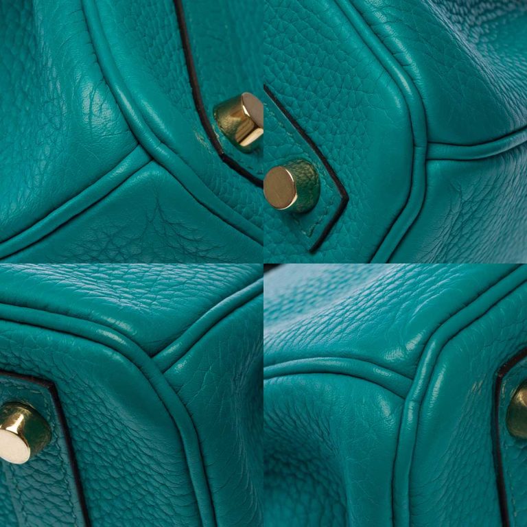 Hermès Birkin 30 Togo Blue Paon | SACLÀB
