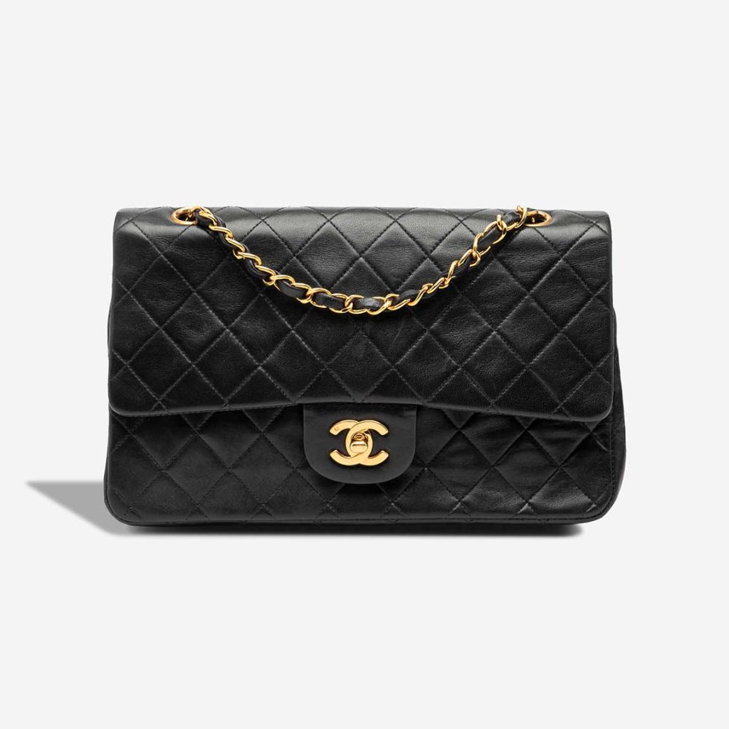 Chanel Timeless Medium Lamb Black | SACLÀB
