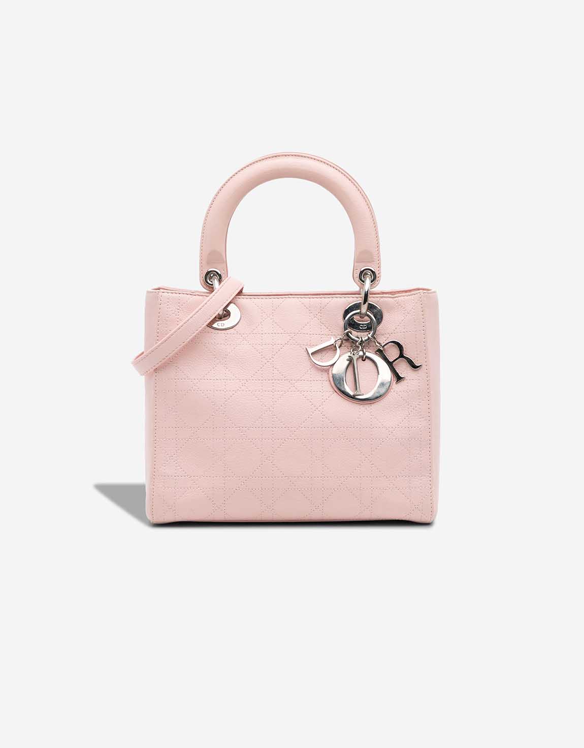 Dior Lady Medium Calf Light Pink | SACLÀB